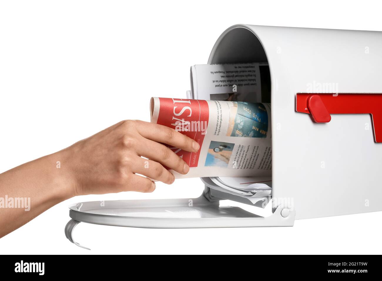 Newspaper delivery person hi-res stock photography and images - Alamy