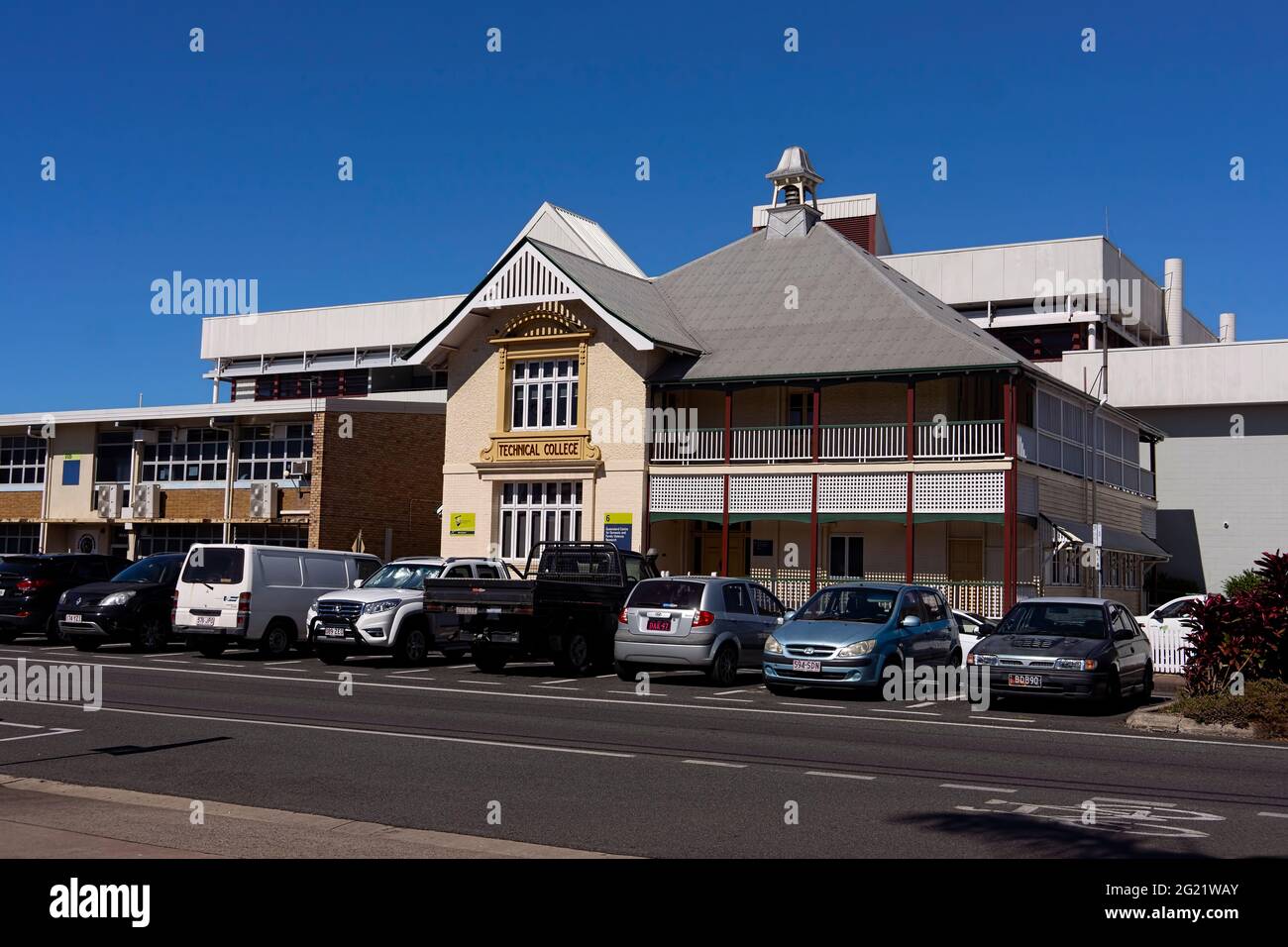 The historic old Mackay Technical College building, built in the ...
