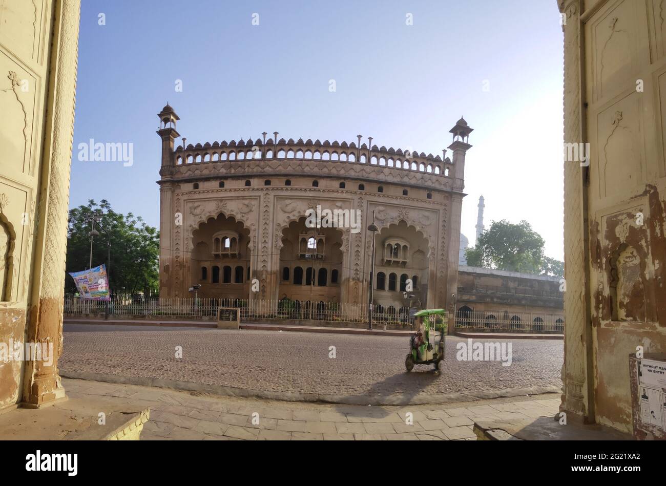 Bara imambara gate gate architecture hi-res stock photography and ...
