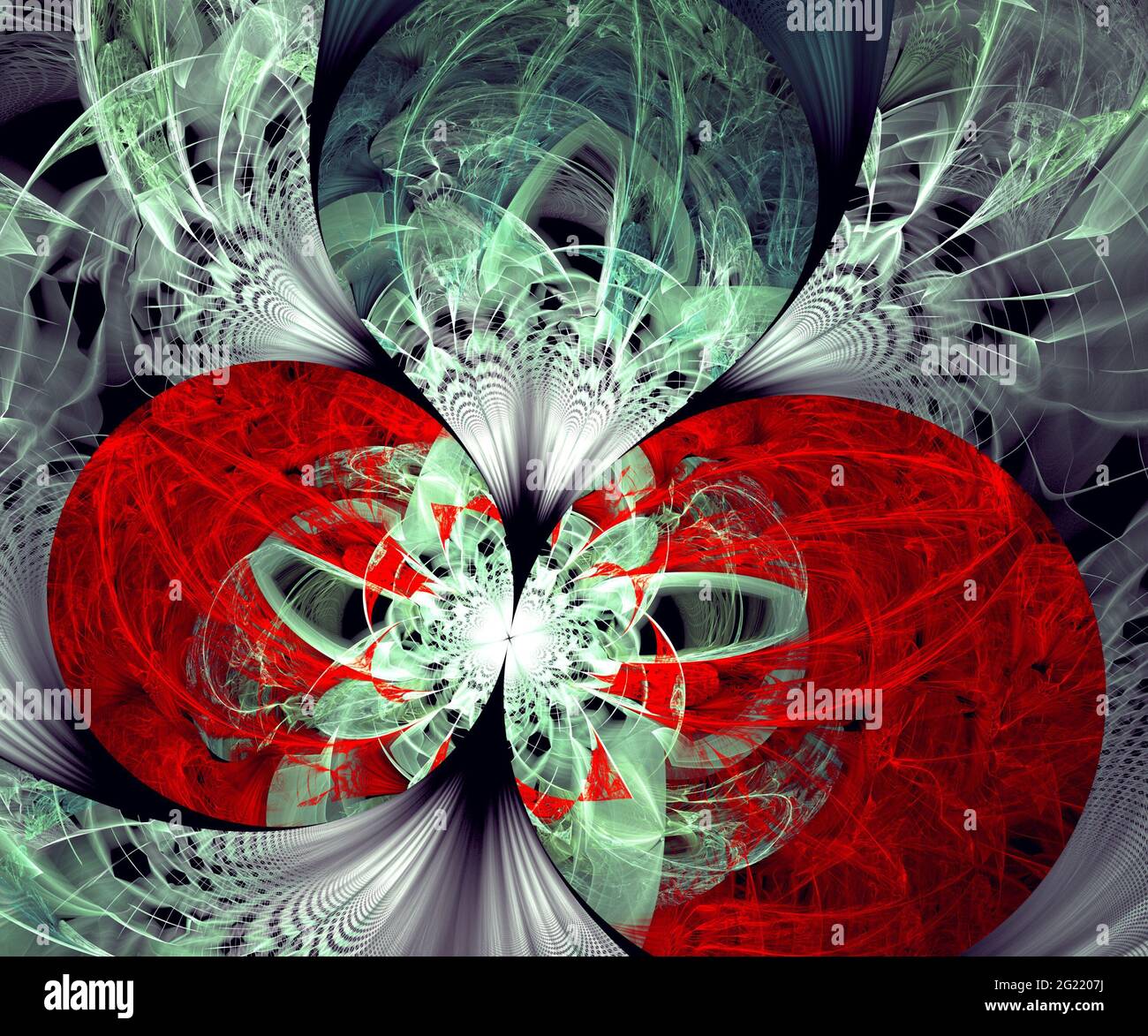 Computer generated fractal artwork for creative art,design and ...