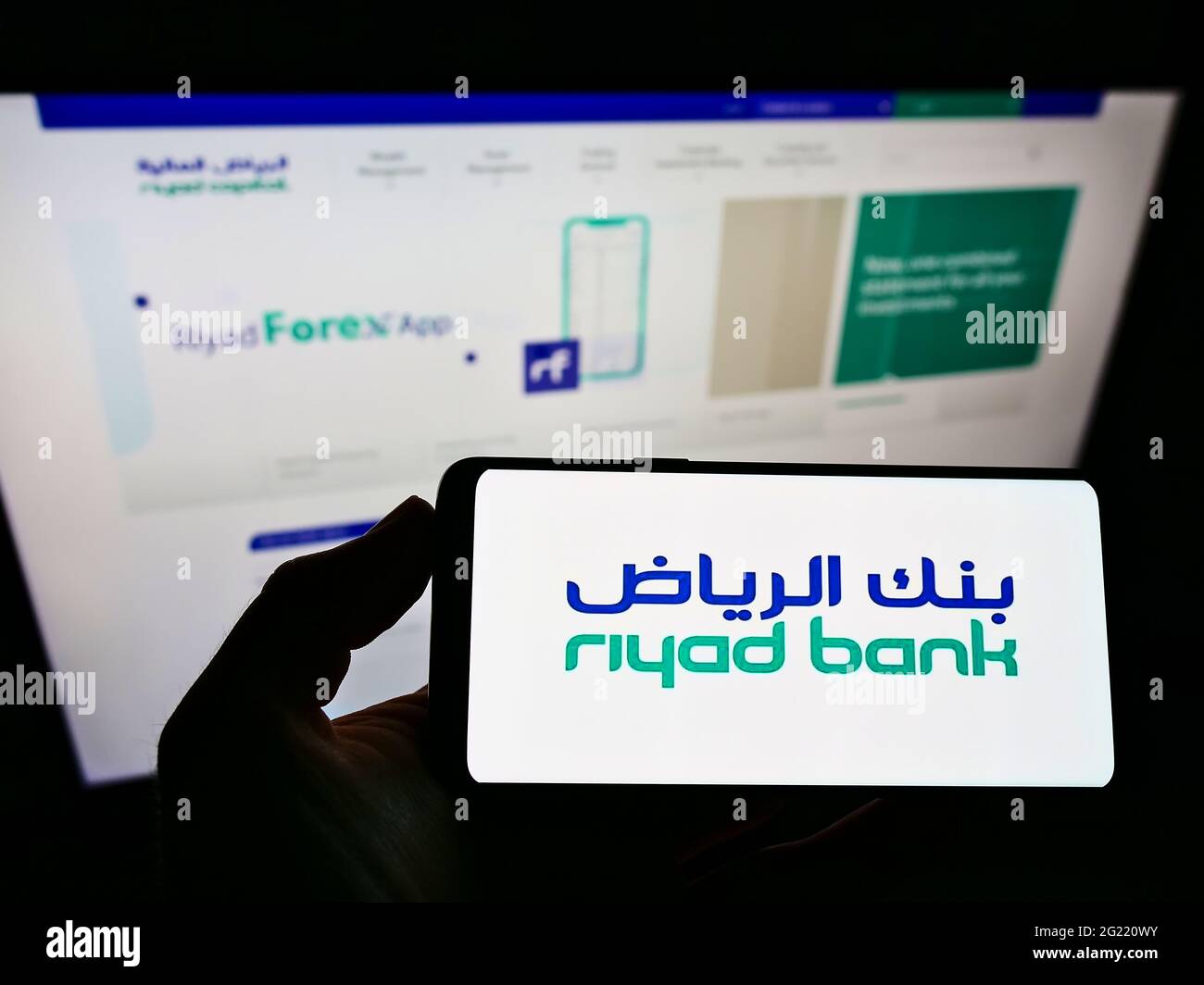 Riyad bank logo hi-res stock photography and images - Alamy