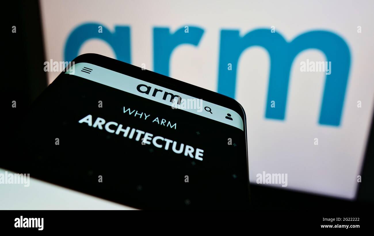 Arm logo design hi-res stock photography and images - Alamy