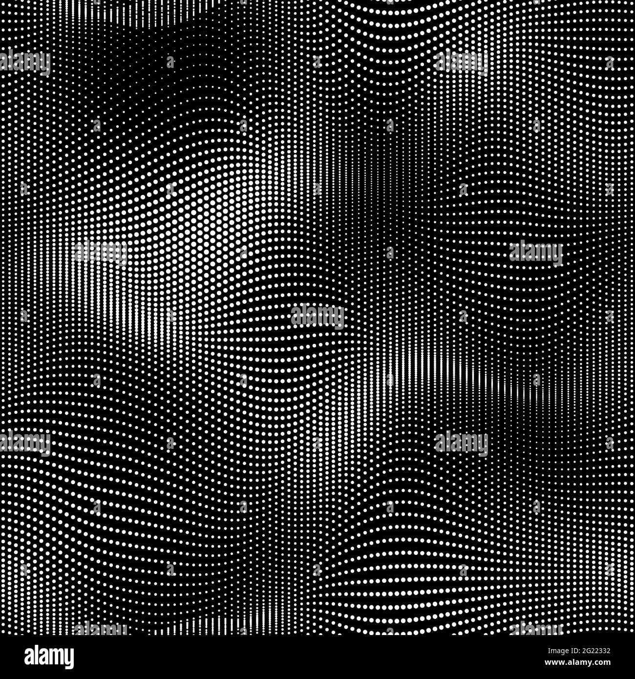 Seamless wavy array of dots pattern for print or digital use Stock ...