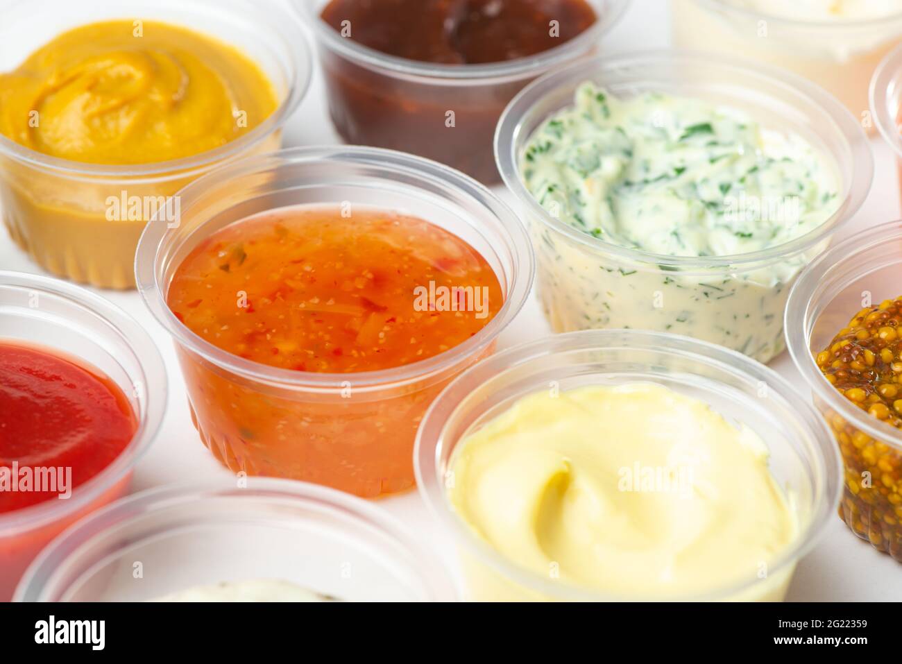 Dipping sauces in container hi-res stock photography and images - Alamy
