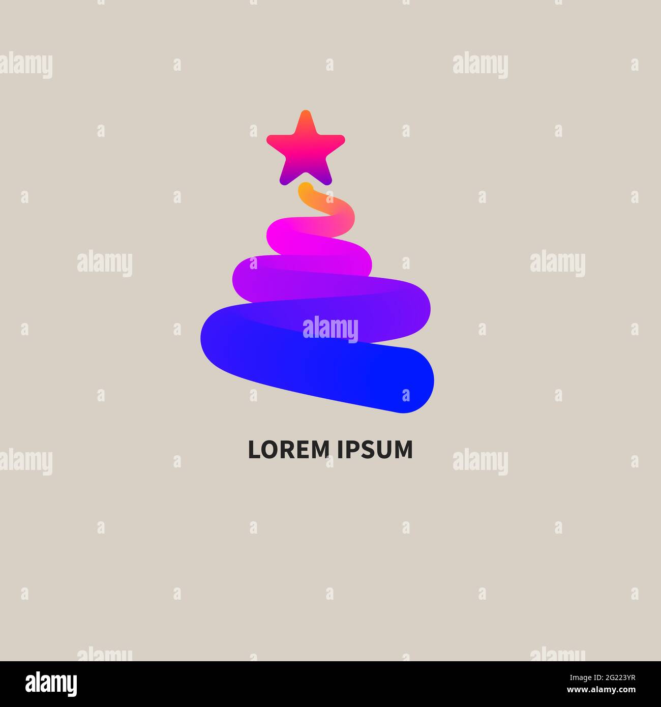 Way forward. Success symbol. Achievement icon. Abstract road and star ...