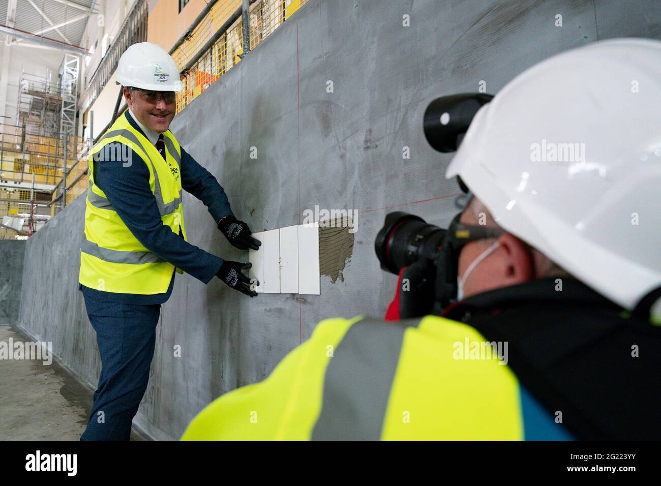 Ian Reid – Chief Executive Officer of Birmingham 2022, as first tiles ...