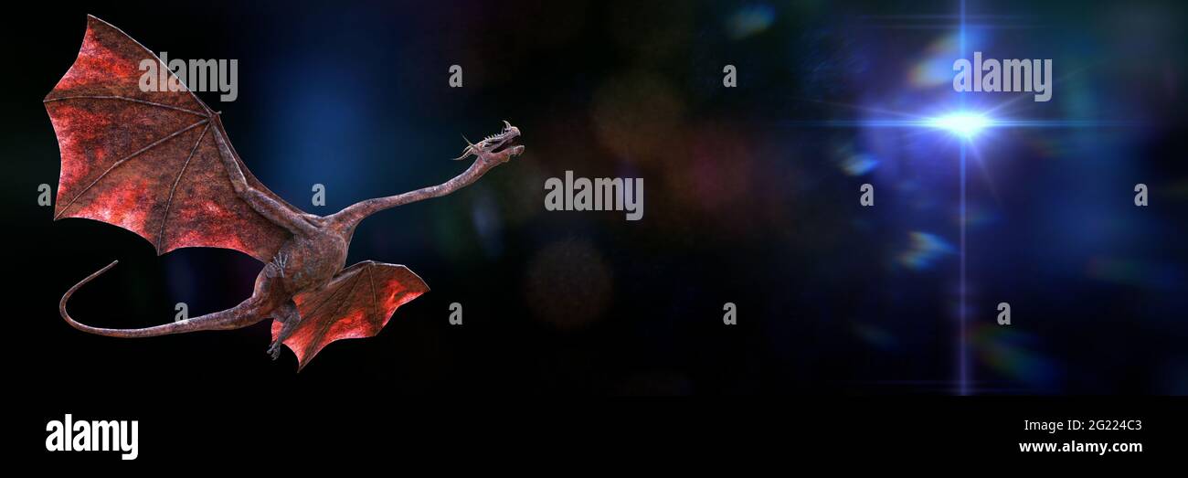 3d cg rendering dragon hi-res stock photography and images - Alamy