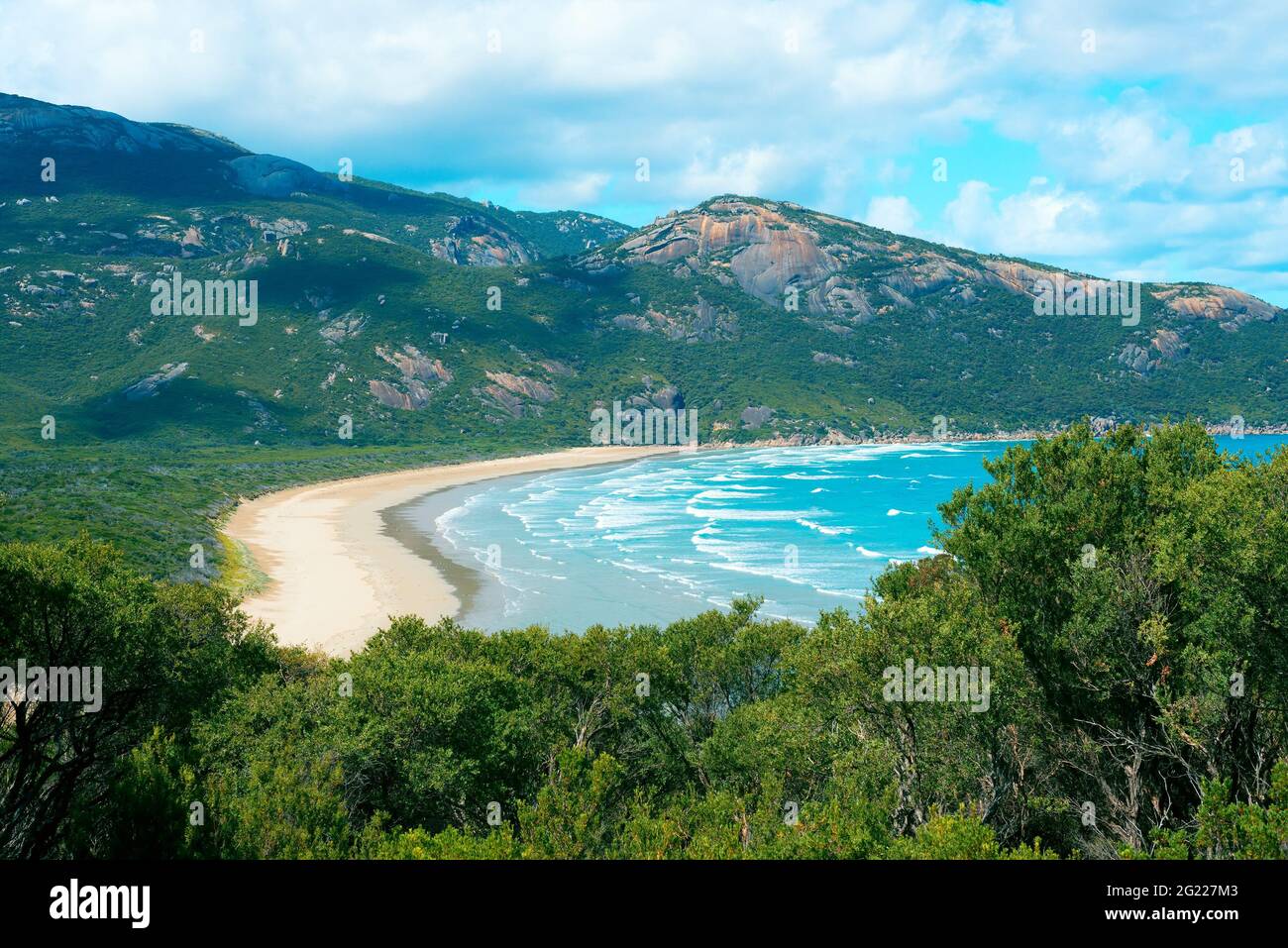 Beautiful Norman beach at Wilsons Promontory, Australia Stock Photo - Alamy