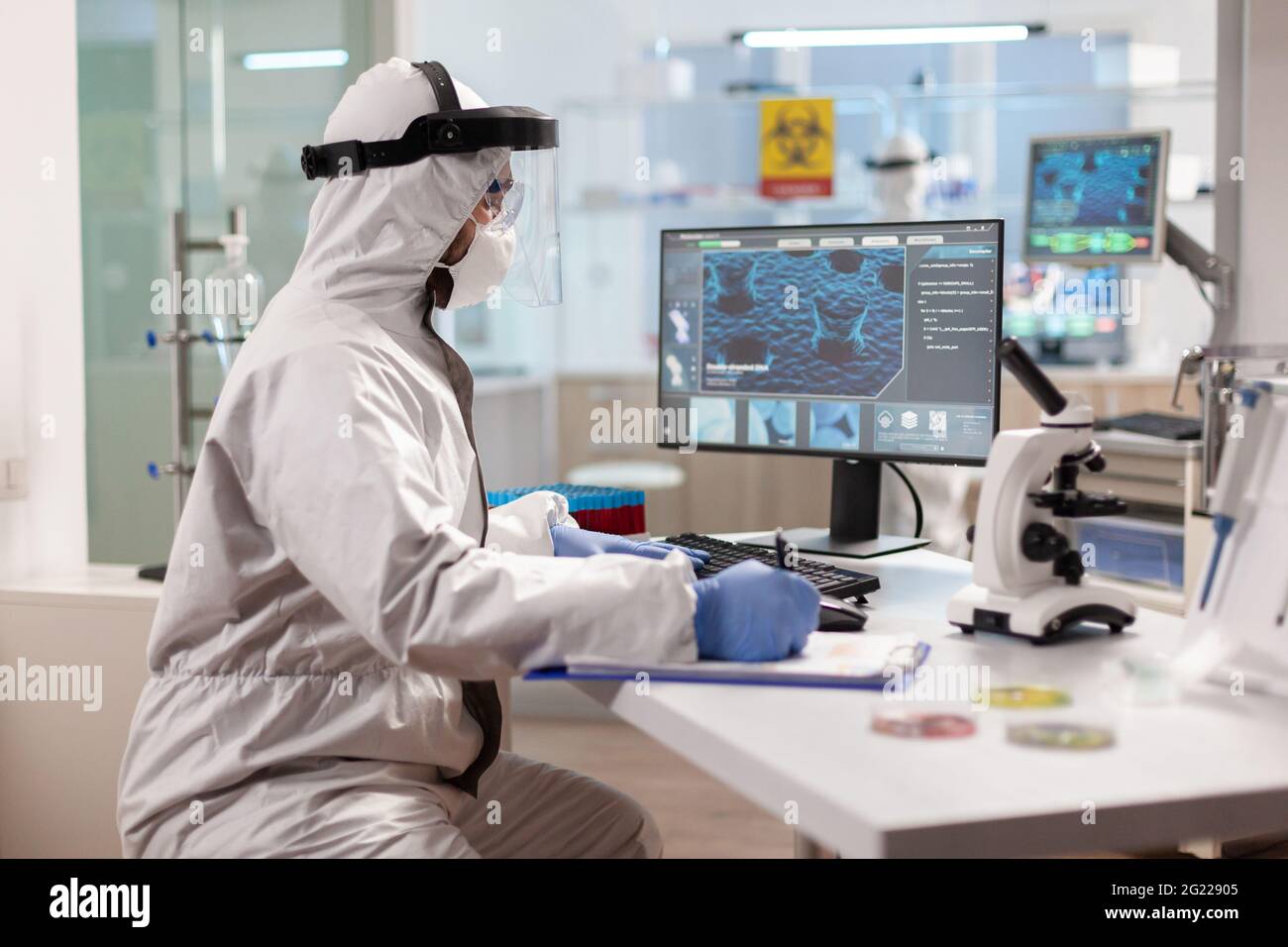 High tech suit hi-res stock photography and images - Alamy