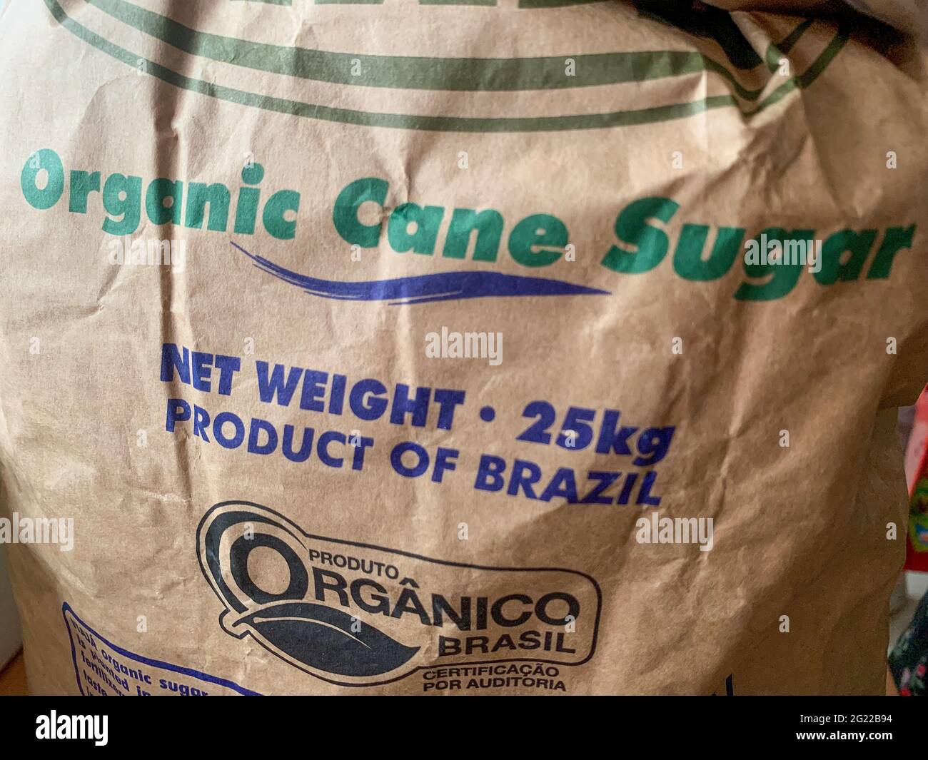 Organic sugar, France Stock Photo - Alamy