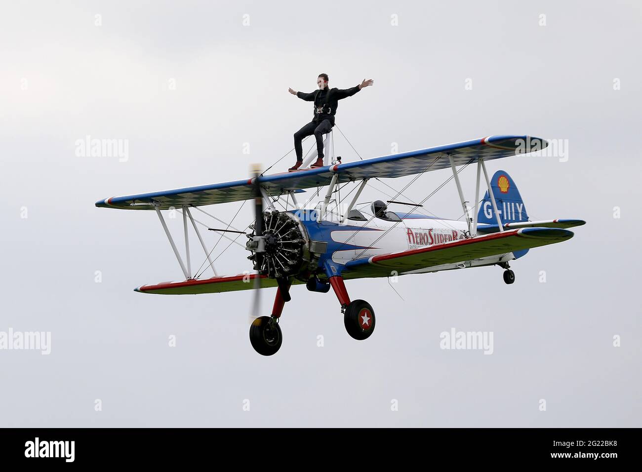 Wing walking hi-res stock photography and images - Alamy