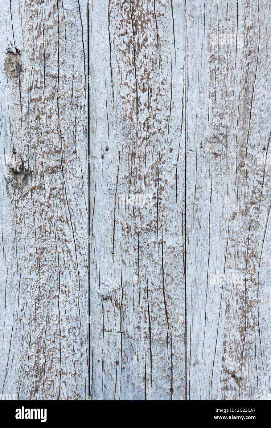 old cracked wood planks white textured background Stock Photo - Alamy
