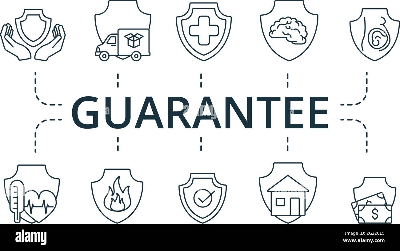 Safety guarantee Cut Out Stock Images & Pictures - Alamy