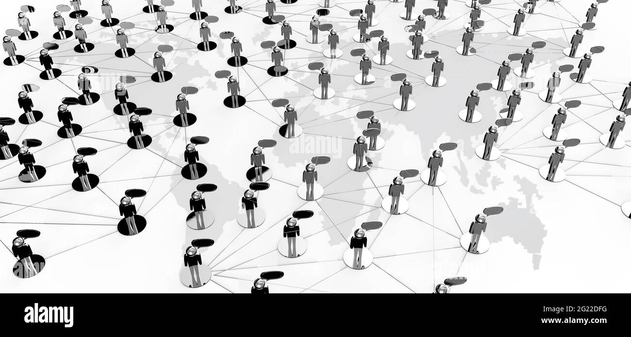 Social Network Concept wi-fi connection Stock Photo - Alamy