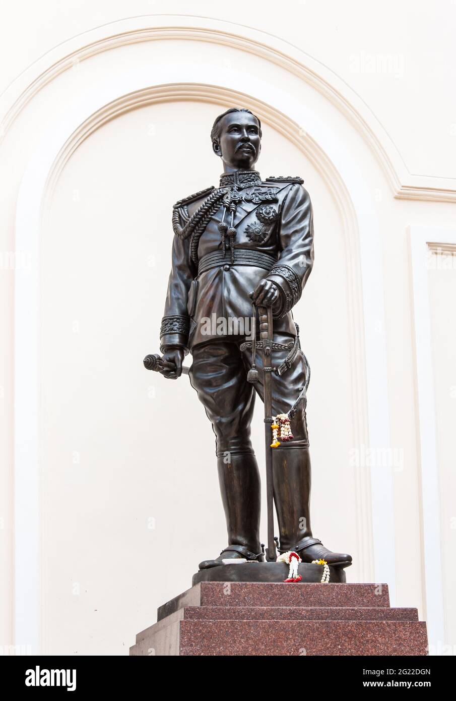 The monument of King Rama V Stock Photo - Alamy