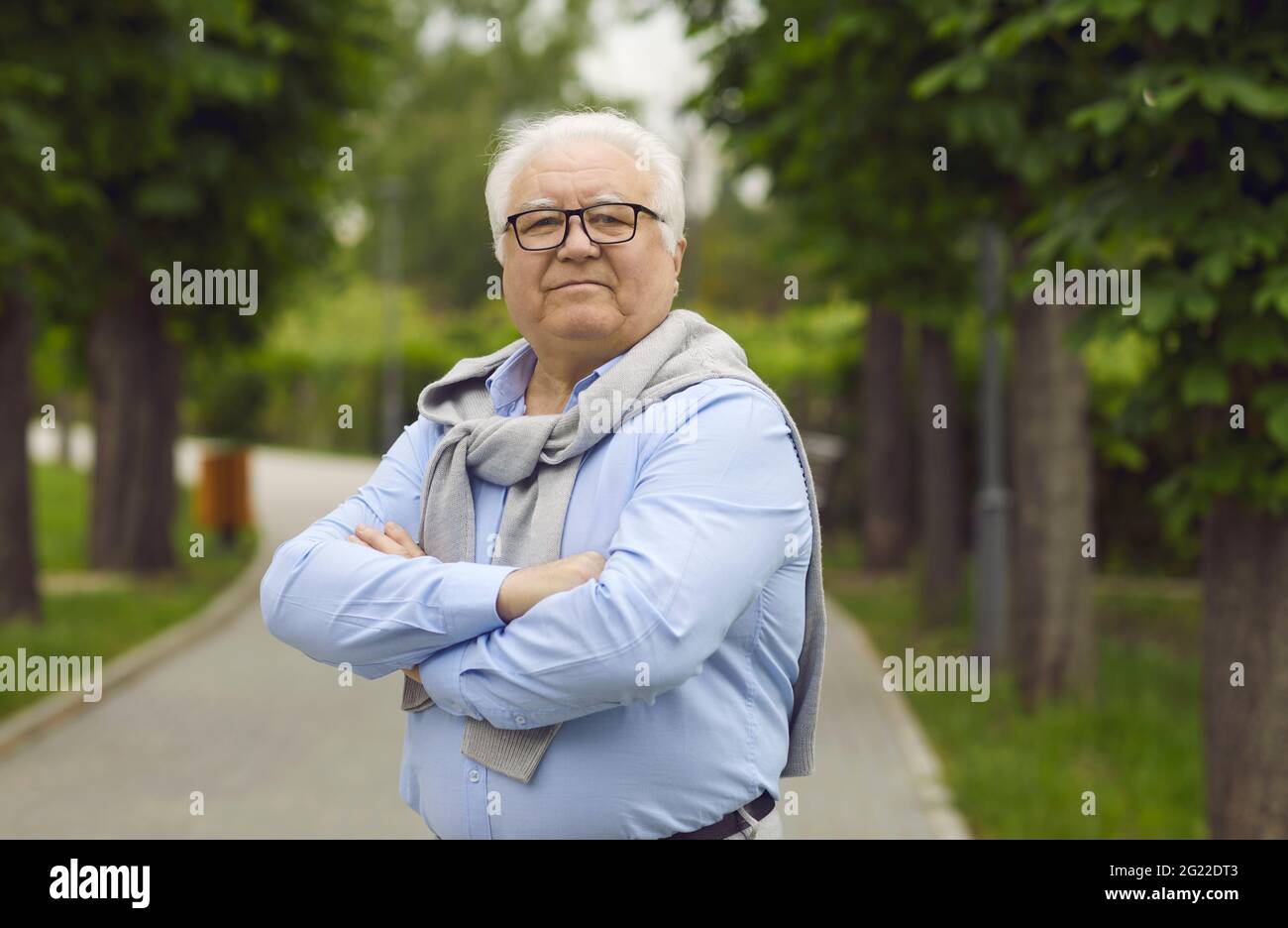 Old retired citizen hi-res stock photography and images - Alamy