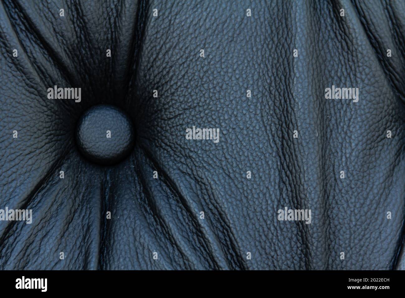 Black genuine leather sofa pattern as background image Stock Photo - Alamy