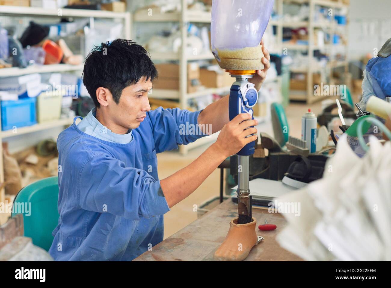 Prosthetist orthotist hi-res stock photography and images - Alamy