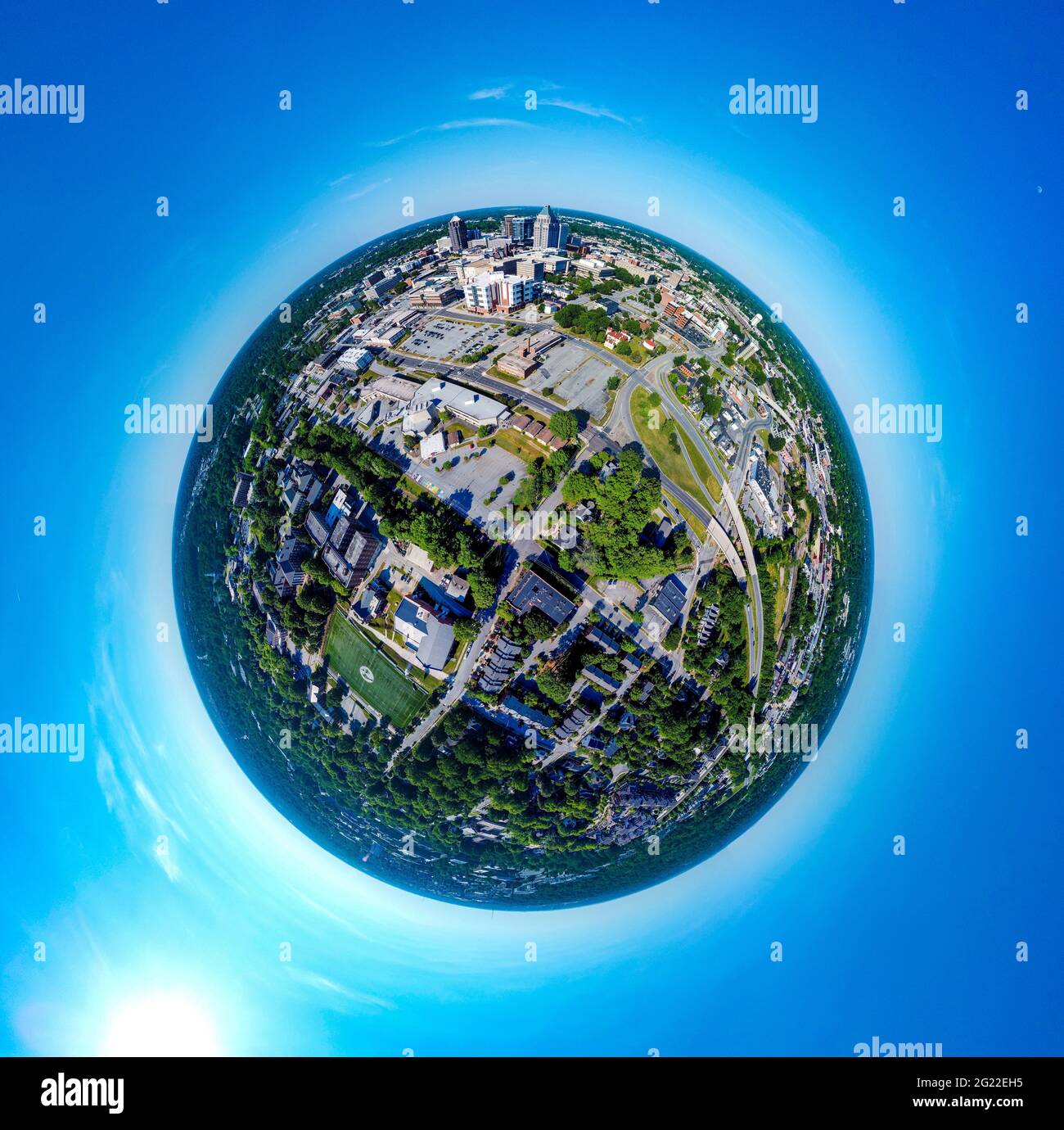 Greensboro skyline hi-res stock photography and images - Alamy