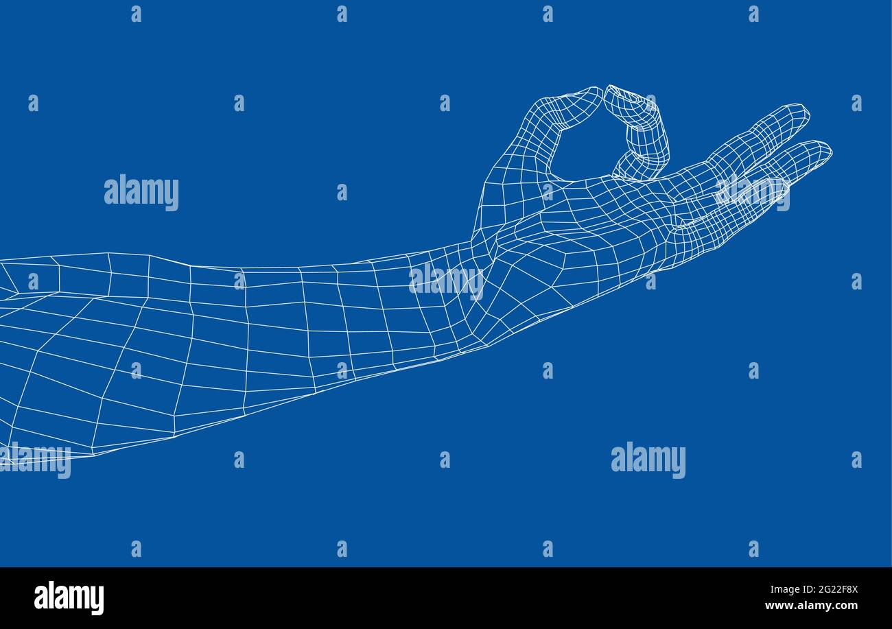 Hand OK sign. Vector Stock Vector Image & Art - Alamy