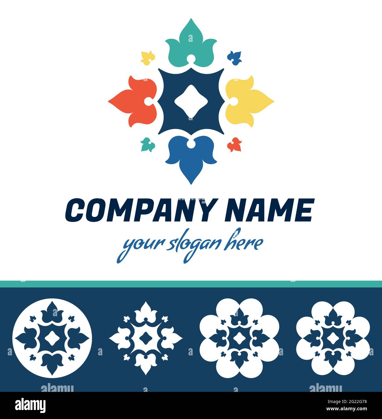 Hand crafted icon logo Stock Vector Images - Alamy