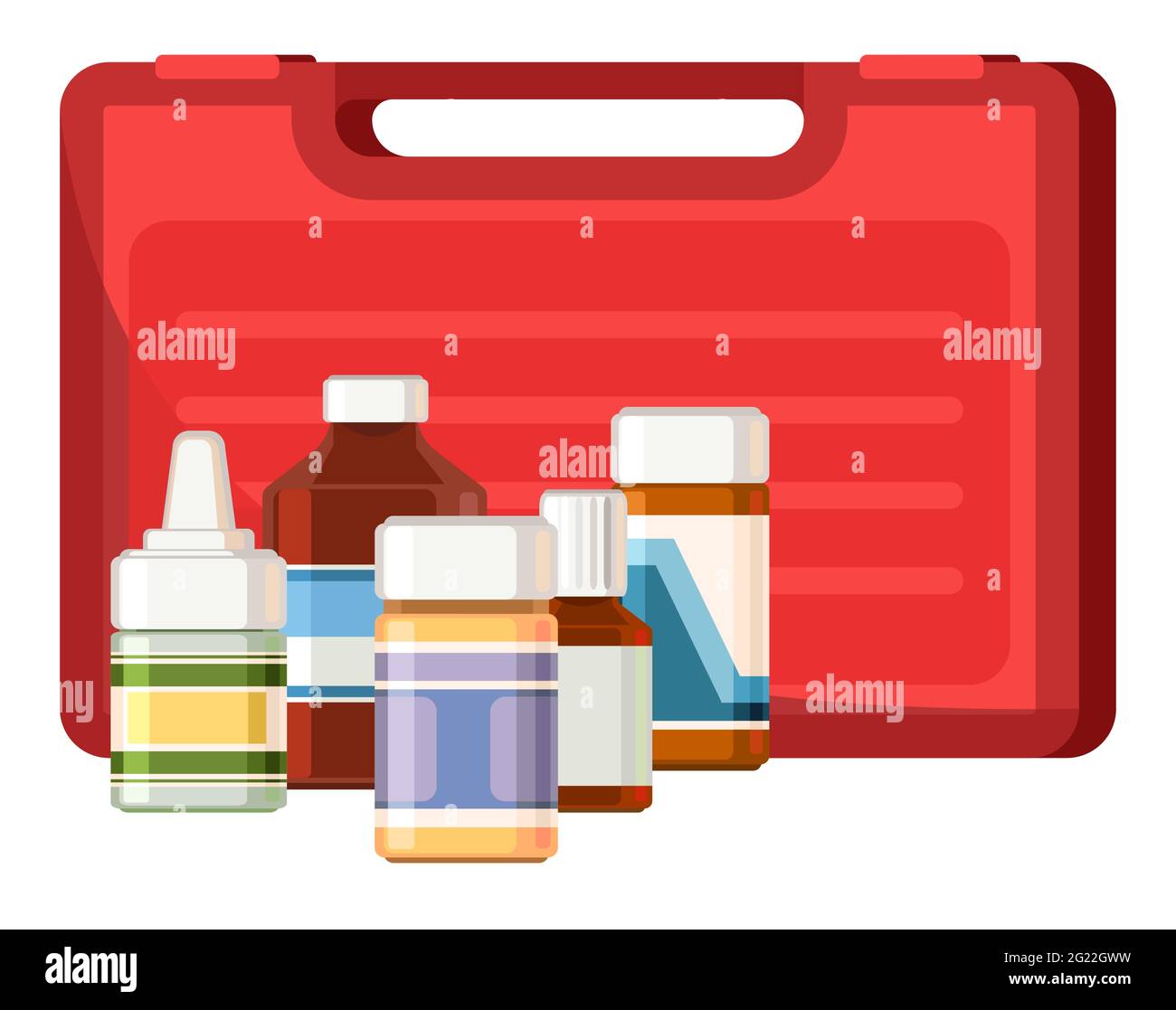 Medicines. Still life with bottles. Medicinal drugs. Pharmaceuticals ...