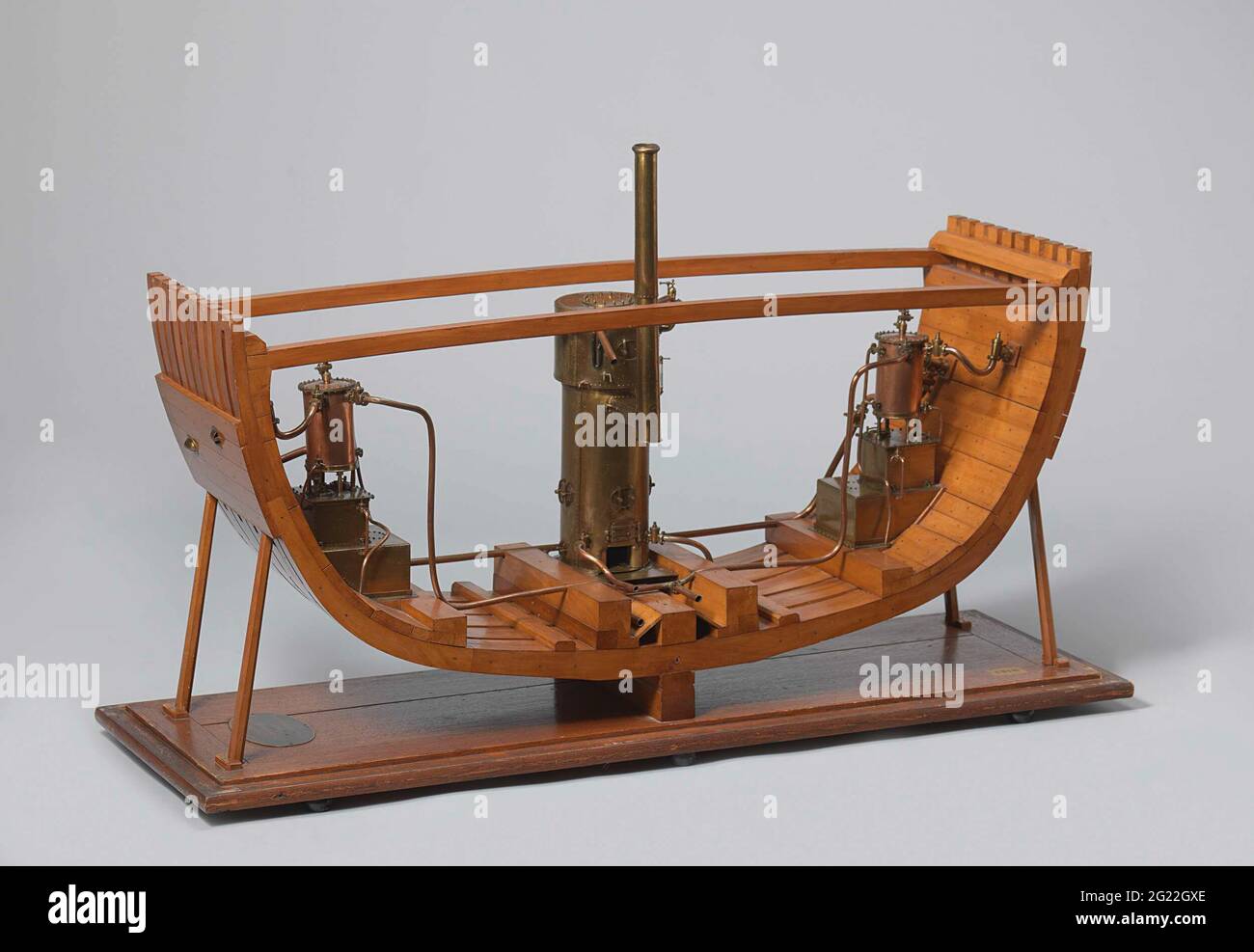 Model of A Salt-Water Distiller. Model of a distiller for obtaining ...