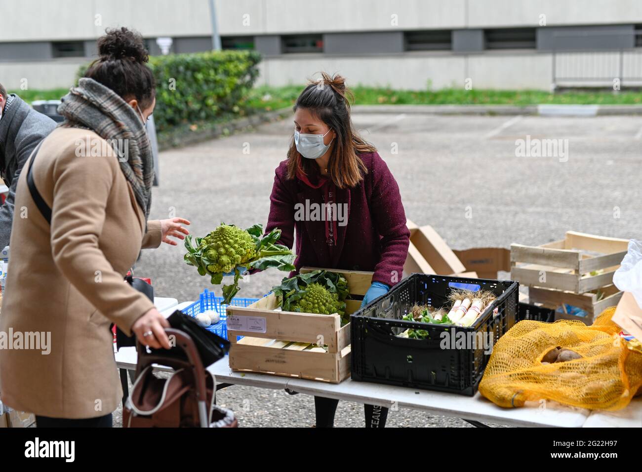 Villeurbanne (eastern France). Social support for students in a ...