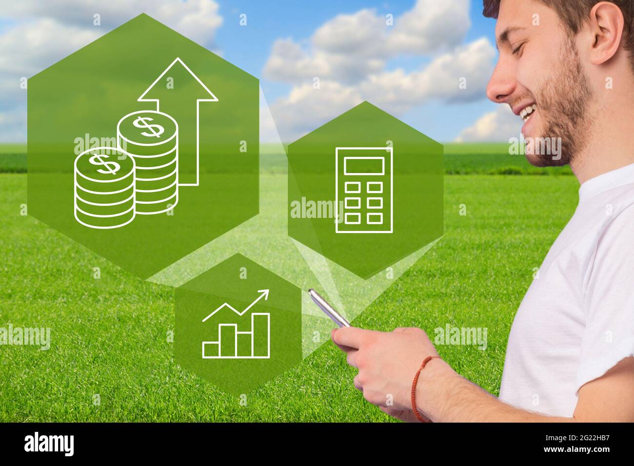 Smart farming technologies hi-res stock photography and images - Alamy