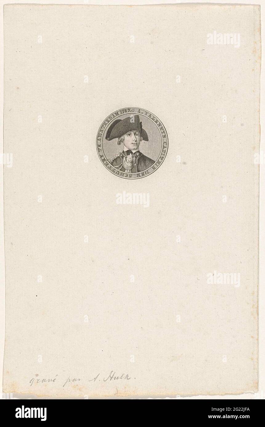 Portrait of Abraham Valentine; Portraits of patriots. Bust from Abraham ...