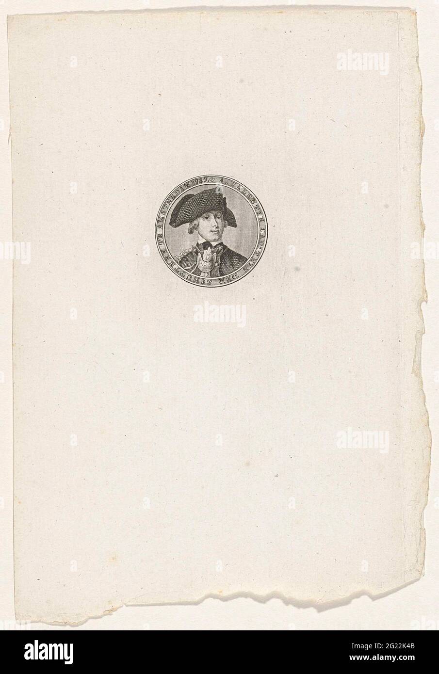 Portrait of Abraham Valentine; Portraits of patriots. Bust from Abraham ...