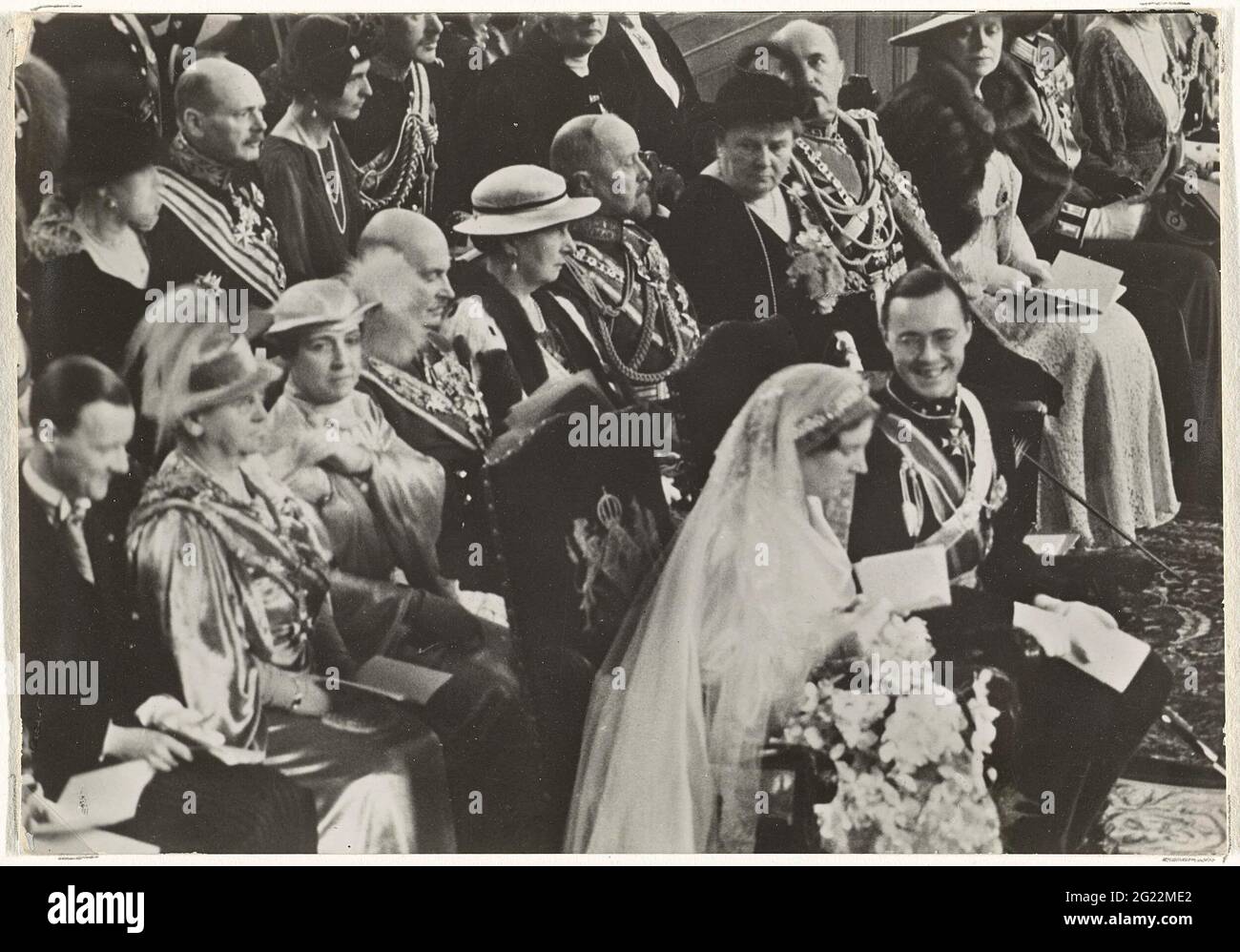 Marriage of Princess Juliana and Prince Bernard, 1937 Stock Photo - Alamy