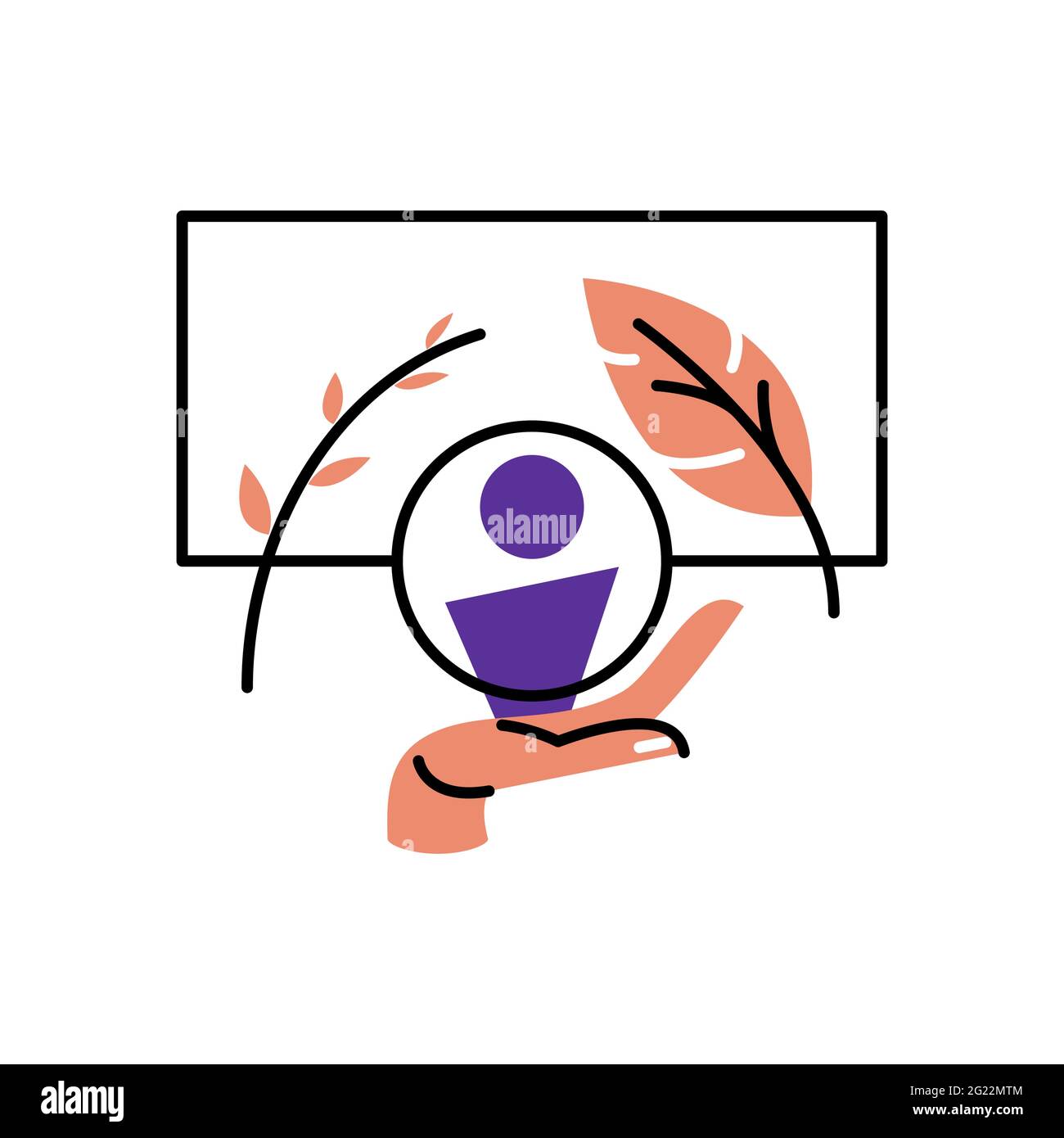 Bold line icon Stock Vector Images - Alamy