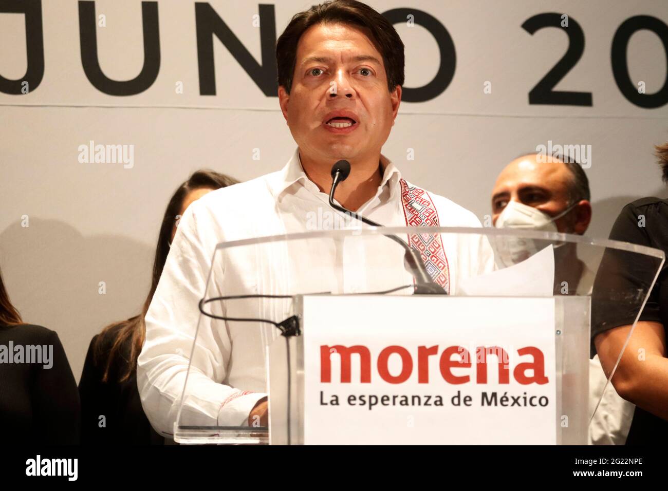 Non Exclusive: MEXICO CITY, MEXICO JUNE 6: The president of the ...