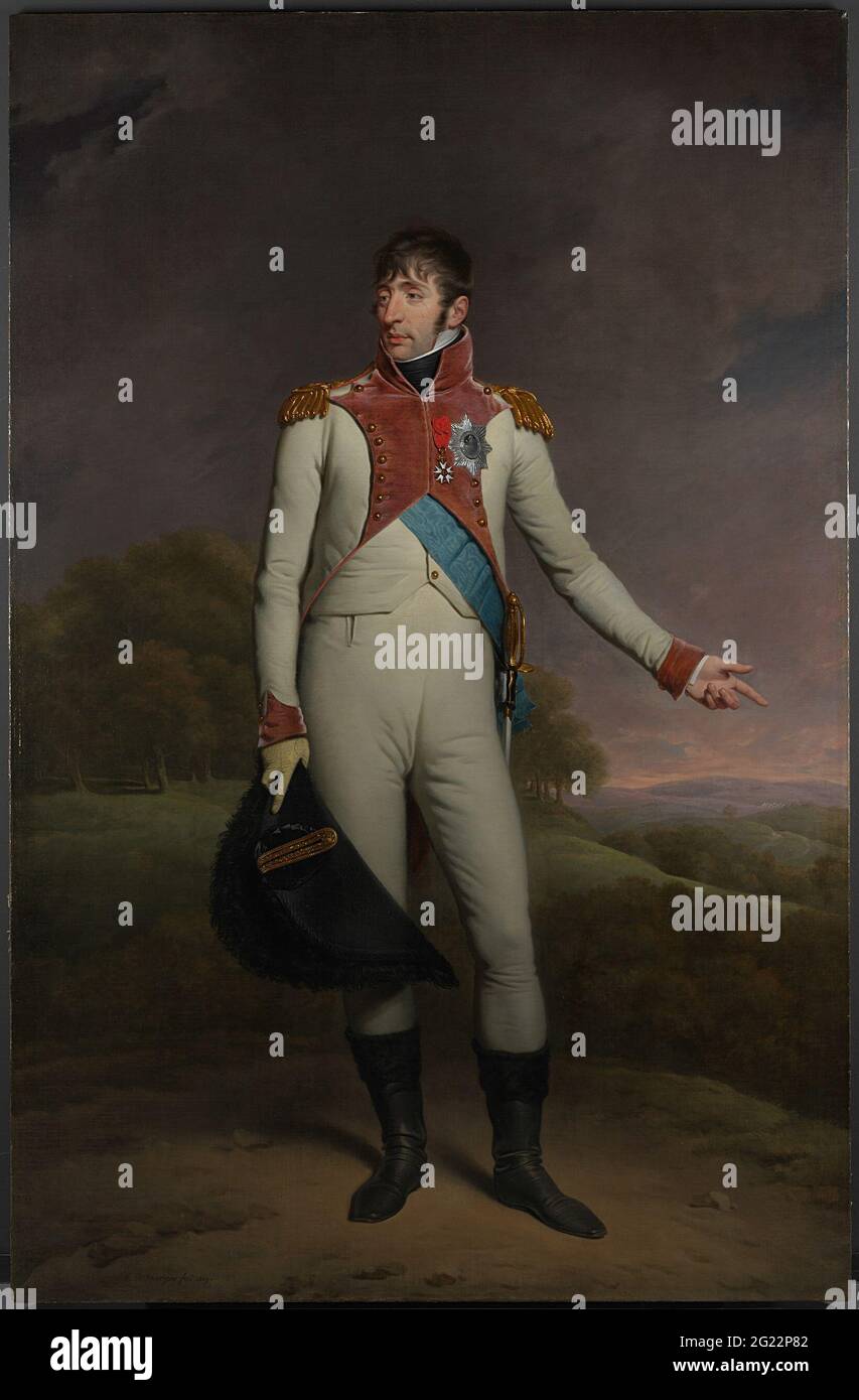 Portrait of Louis Napoleon, King of Holland. In 1795 French troops ...
