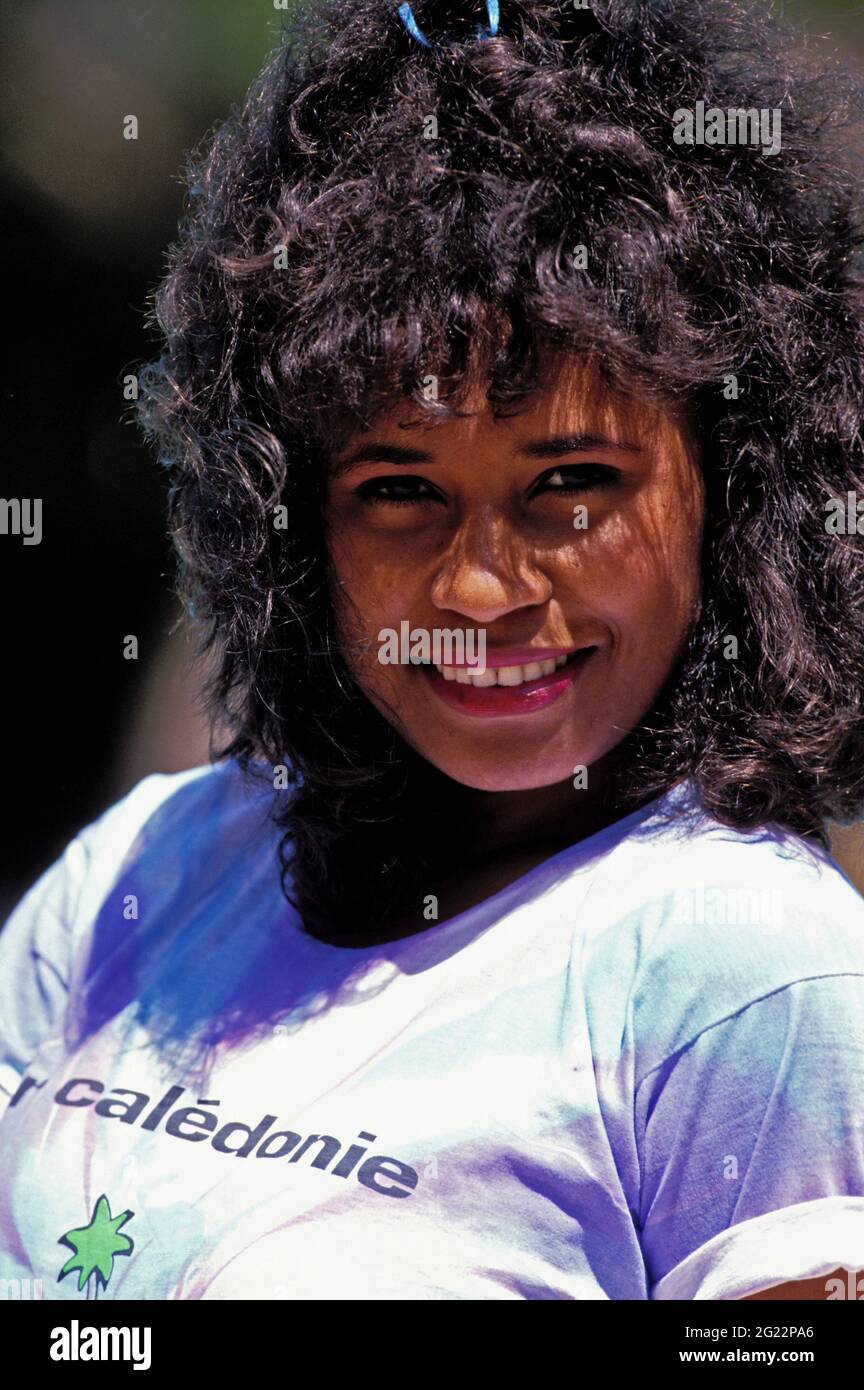 Melanesian woman hi-res stock photography and images - Alamy