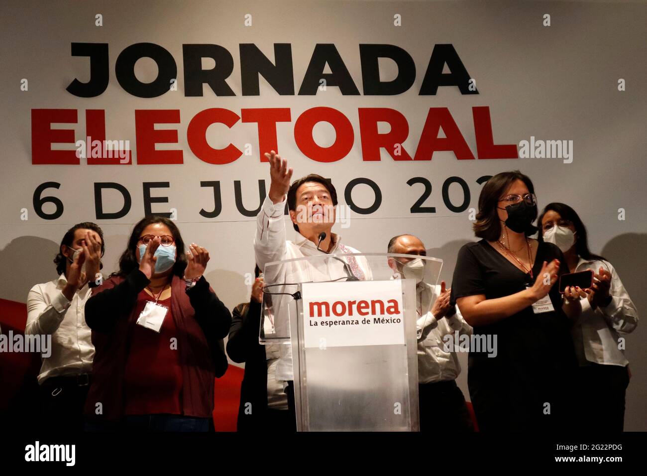 Non Exclusive: MEXICO CITY, MEXICO JUNE 6: The president of the ...