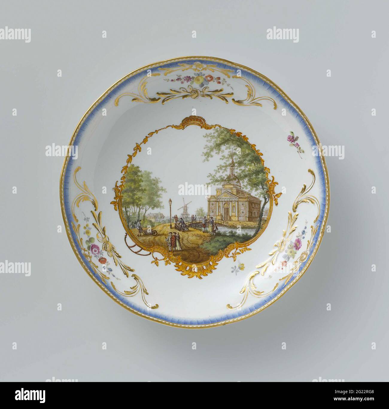 Seven plates from the service of Stadtholder William v. These seven ...