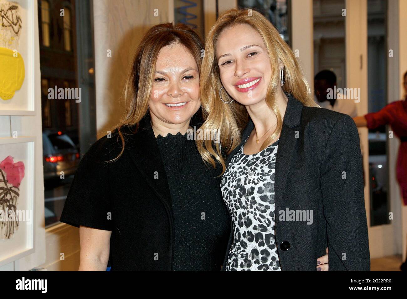 New York, NY, USA. 4 April, 2012. Katia Moulari, Maria Taiman at the ...