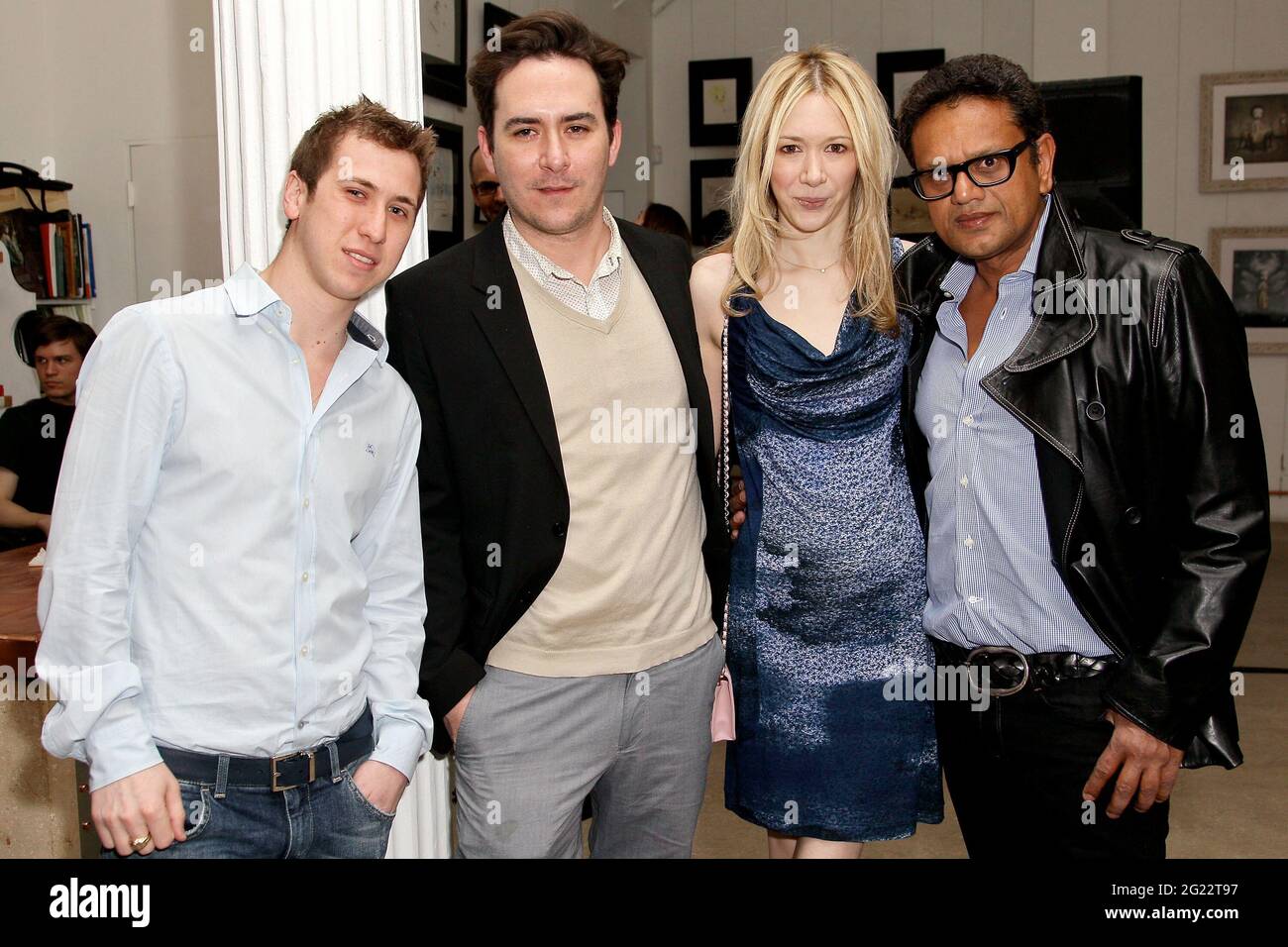 New York, NY, USA. 4 April, 2012. Aleksandr Likhtenstein, Peter James ...