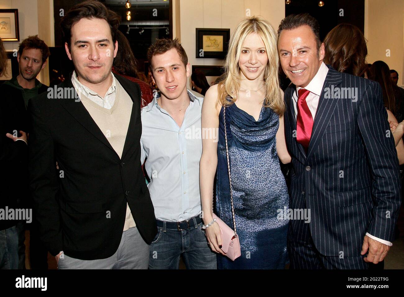 New York, NY, USA. 4 April, 2012. Peter James, Aleksandr Likhtenstein ...