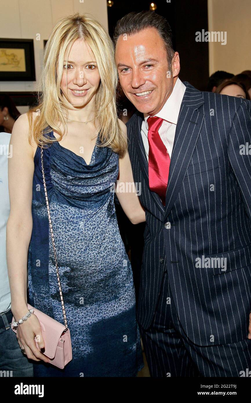 New York, NY, USA. 4 April, 2012. Melissa Berkelhammer, Collin Cowie at ...