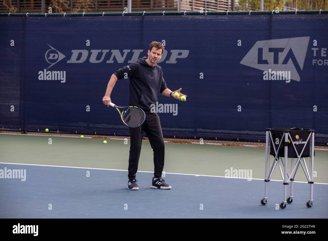 LTA Tennis Lesson with Sam Richardson. Head of Tennis - Products ...
