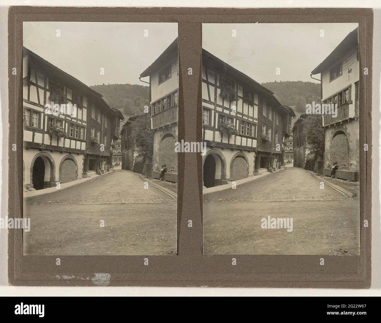 Street face in a hilly landscape Stock Photo - Alamy