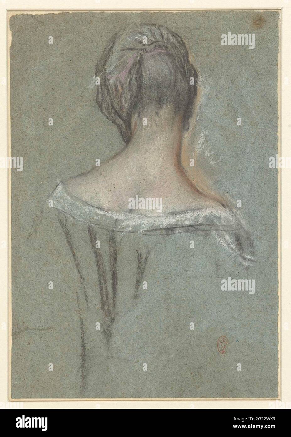 Elegant lady, from behind Stock Photo - Alamy