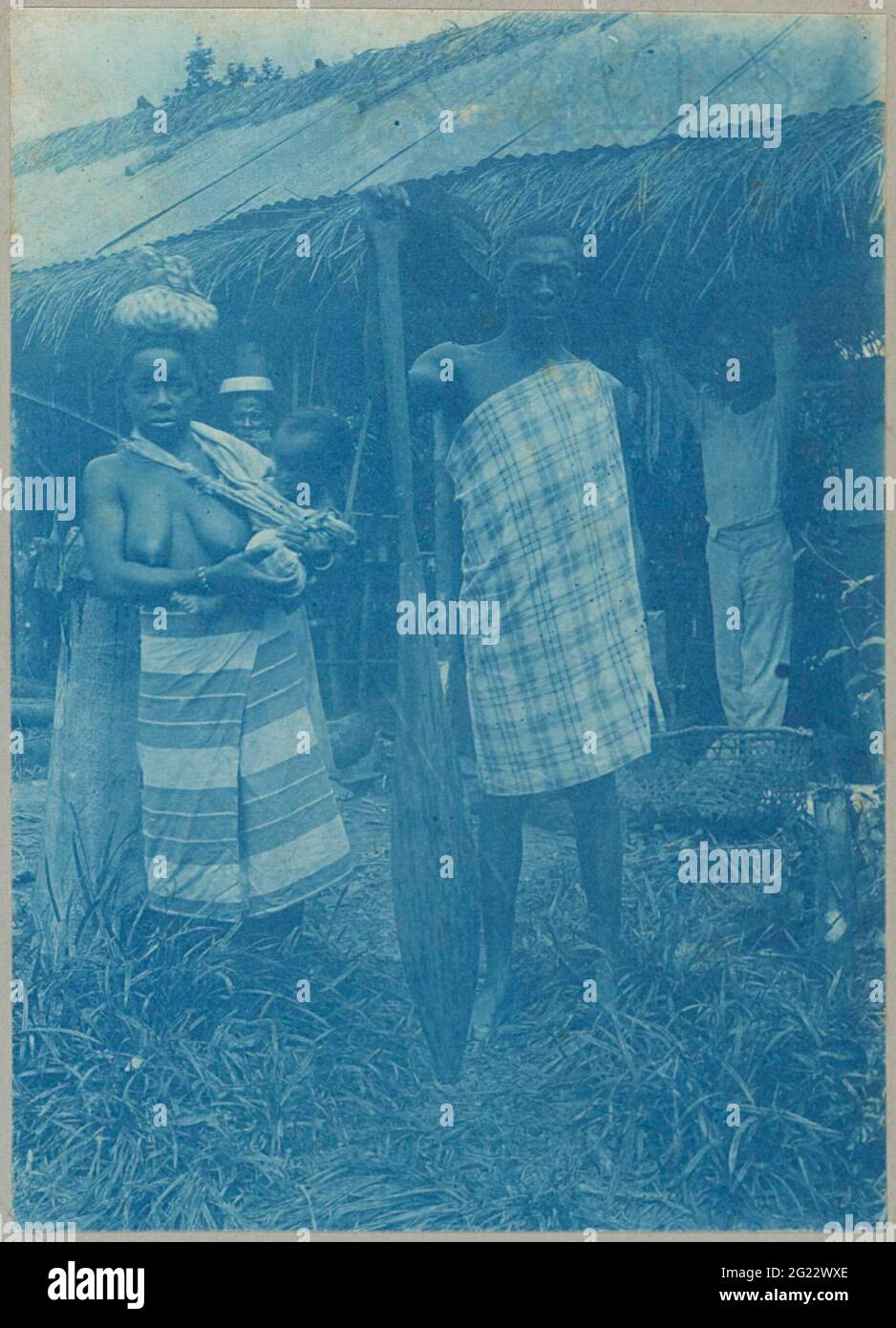 Maron family from the village of Gansee; Boschneger family from Gansé ...