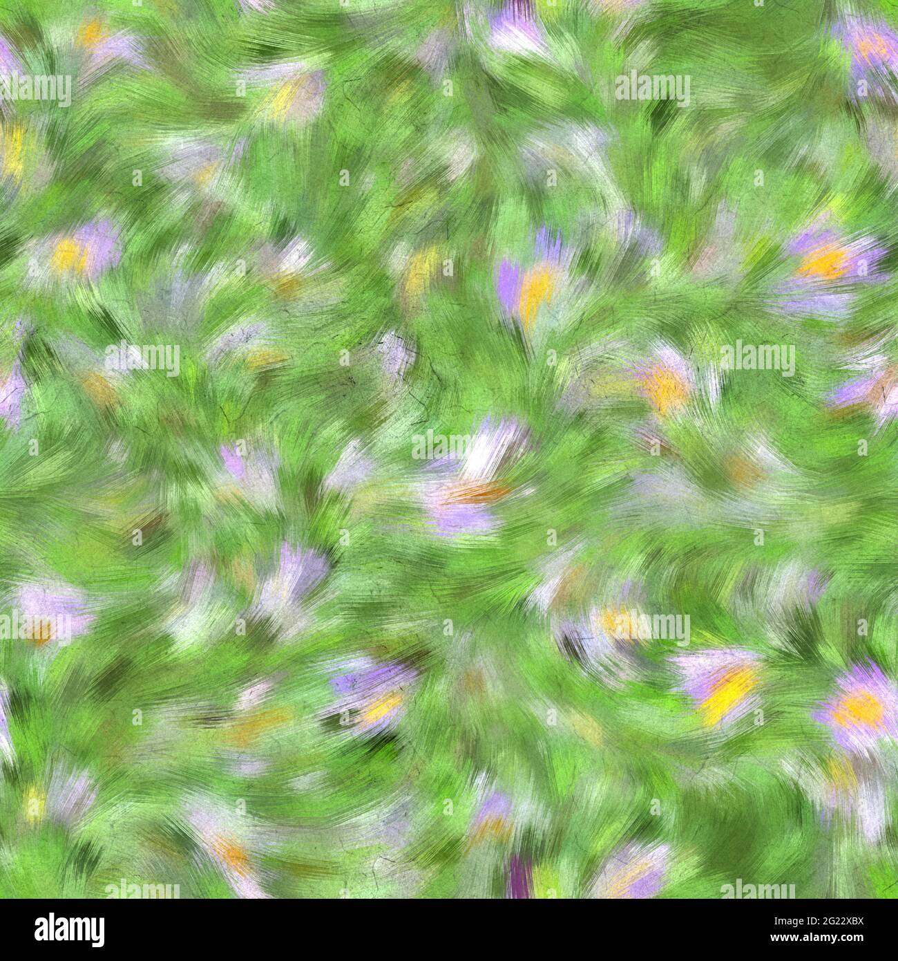 Seamless faux digital painted floral pattern print Stock Photo - Alamy