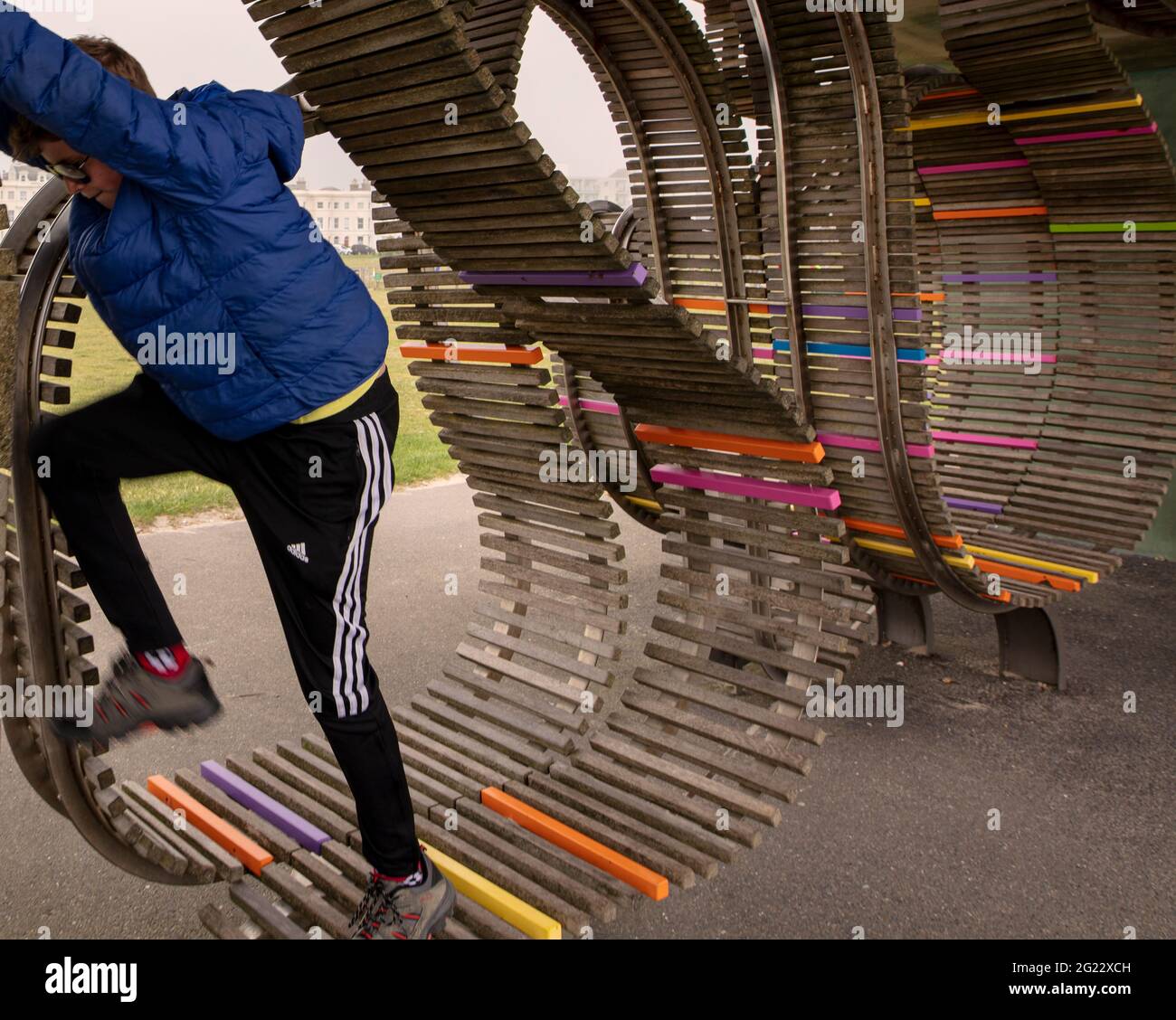 The longest bench in the uk hi-res stock photography and images - Alamy