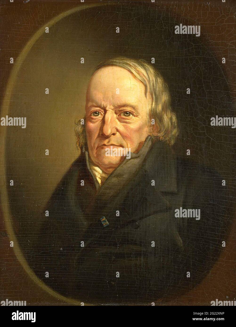 Portrait of Johannes Kinker, Poet and Philosopher, Professor at Liège ...