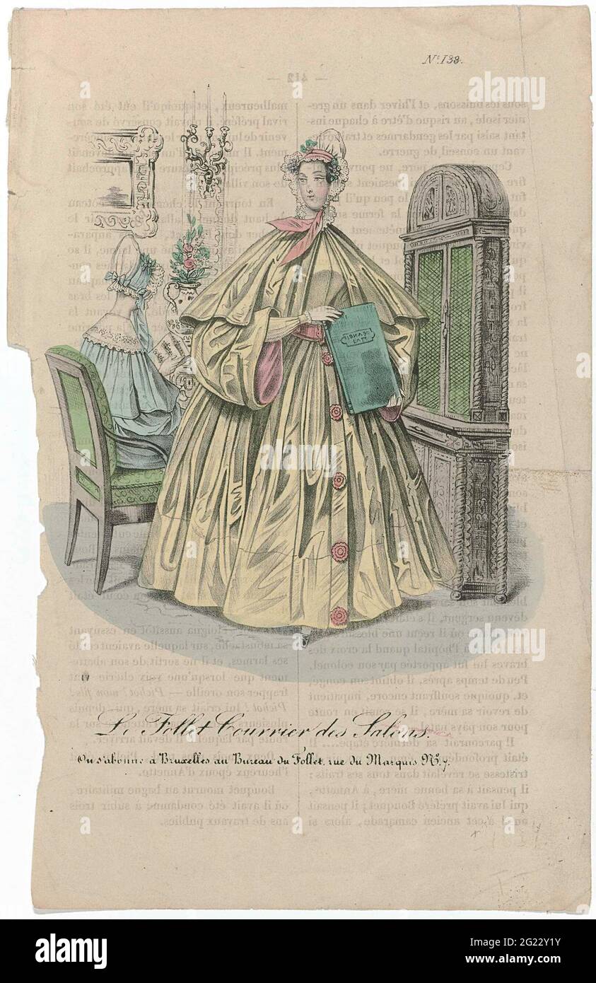 Le Follet Courrier des Salons, Brussels edition, ca.1836, no. 138 ...